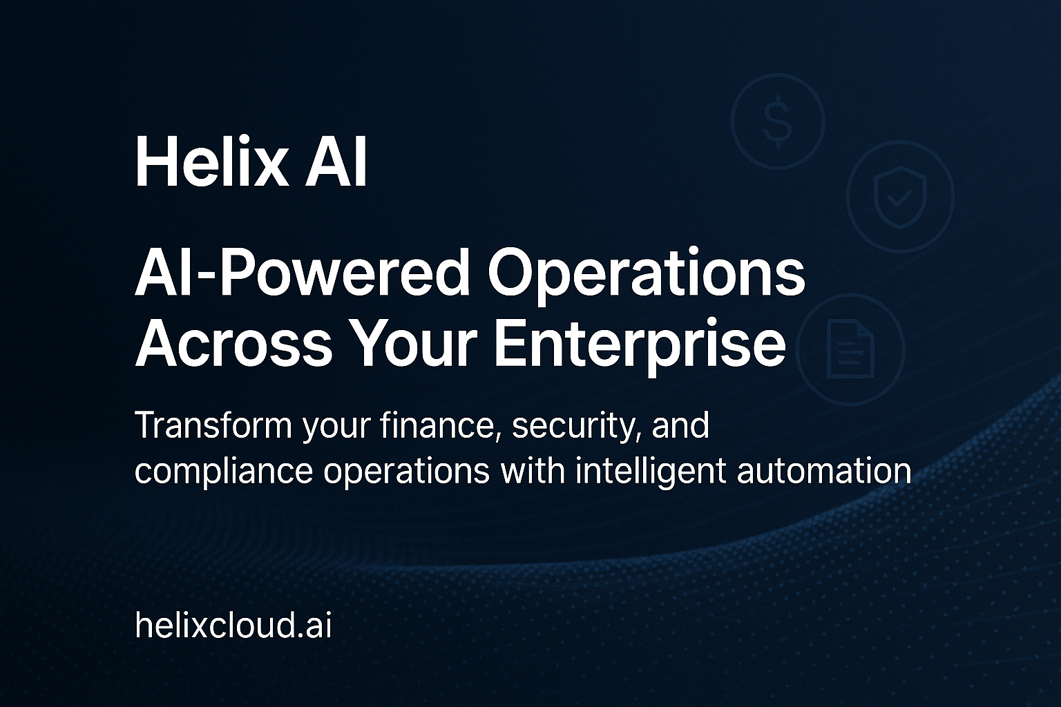 Helix AI - AI-Powered Operations Across Your Enterprise